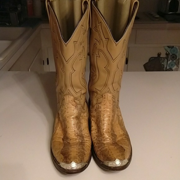Dan Post | Shoes | Dan Post Palomino Snakeskin Boot | Poshmark